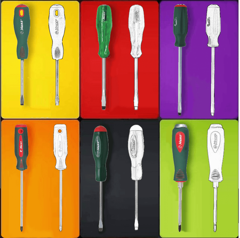 Screwdriver Set In PVC Tube - HansTool Indus Co.,Ltd