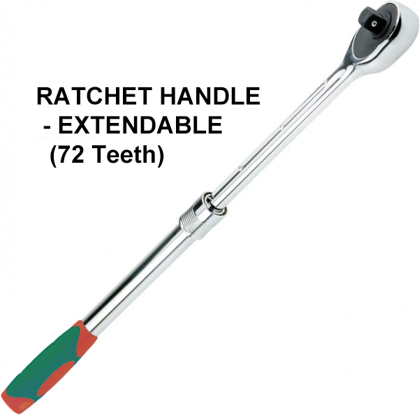 Ratchet Handle- Extendable(72 Teeth) - HansTool Indus Co.,Ltd
